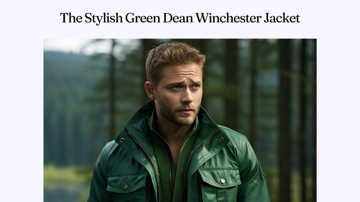 The Stylish Green Dean Winchester Jacket - Dean Winchester Jacket